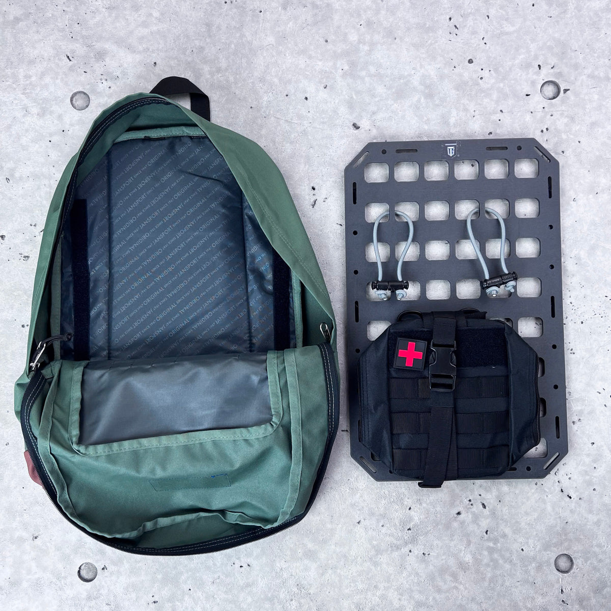 Jansport Right Pack + Medical EDC Pouch RMP™