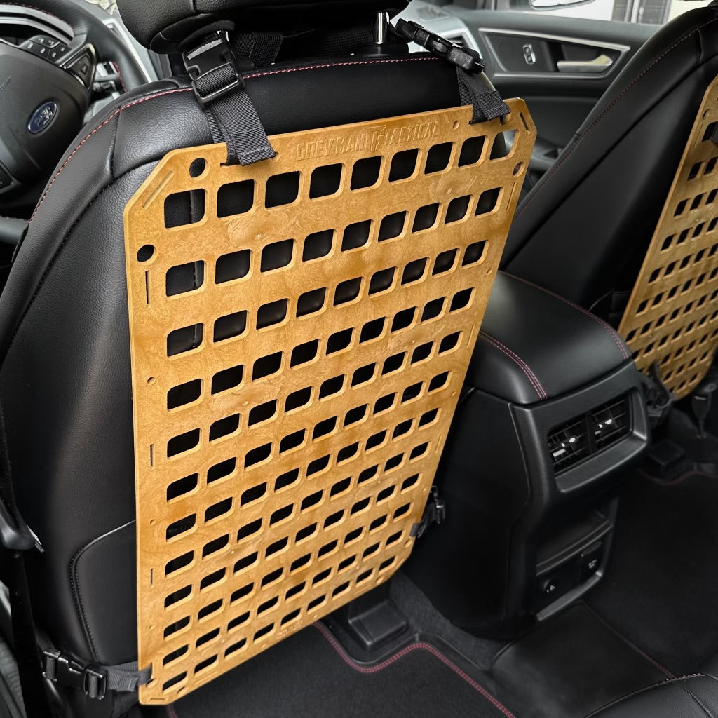MOLLE Seat Back Panel | Rigid MOLLE Panel | Tactical Storage