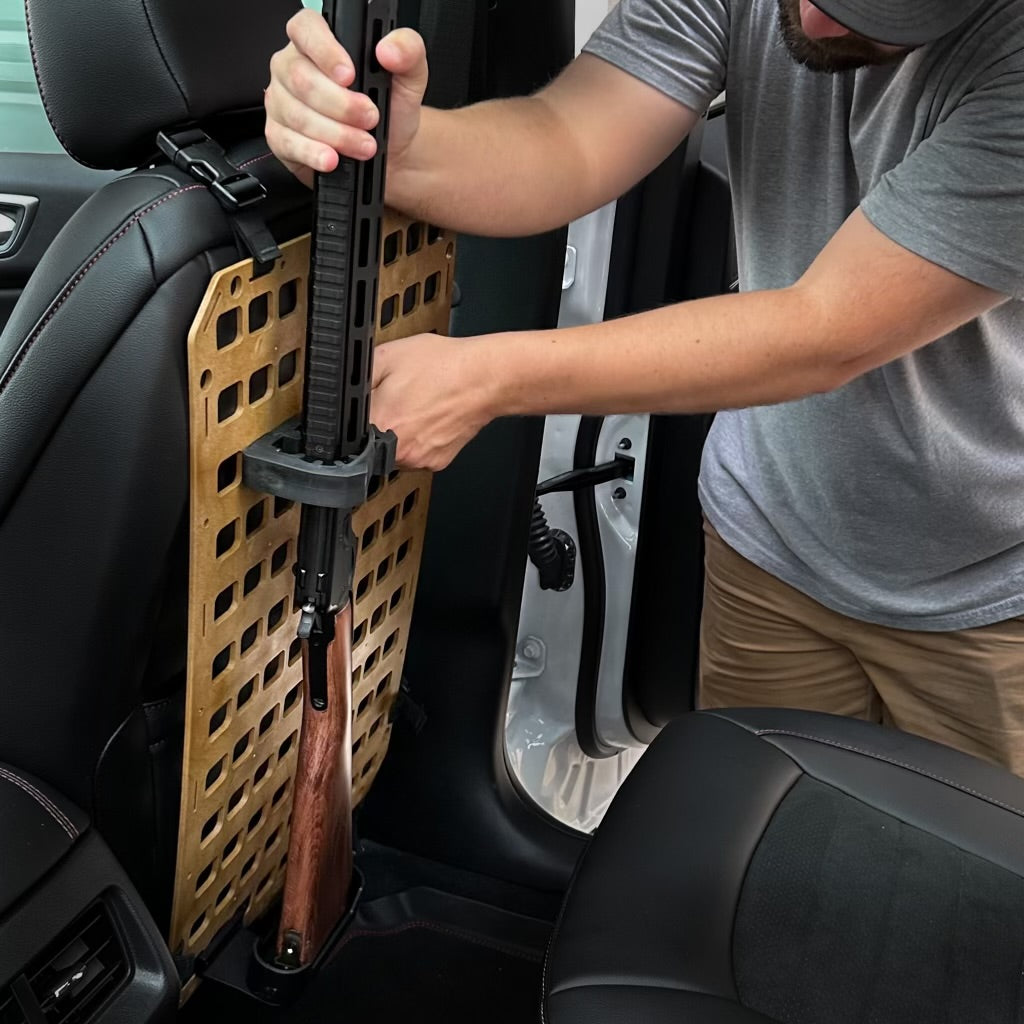 Seat Back Gun Rack | Truck Rifle Rack | Gun Mount for Car