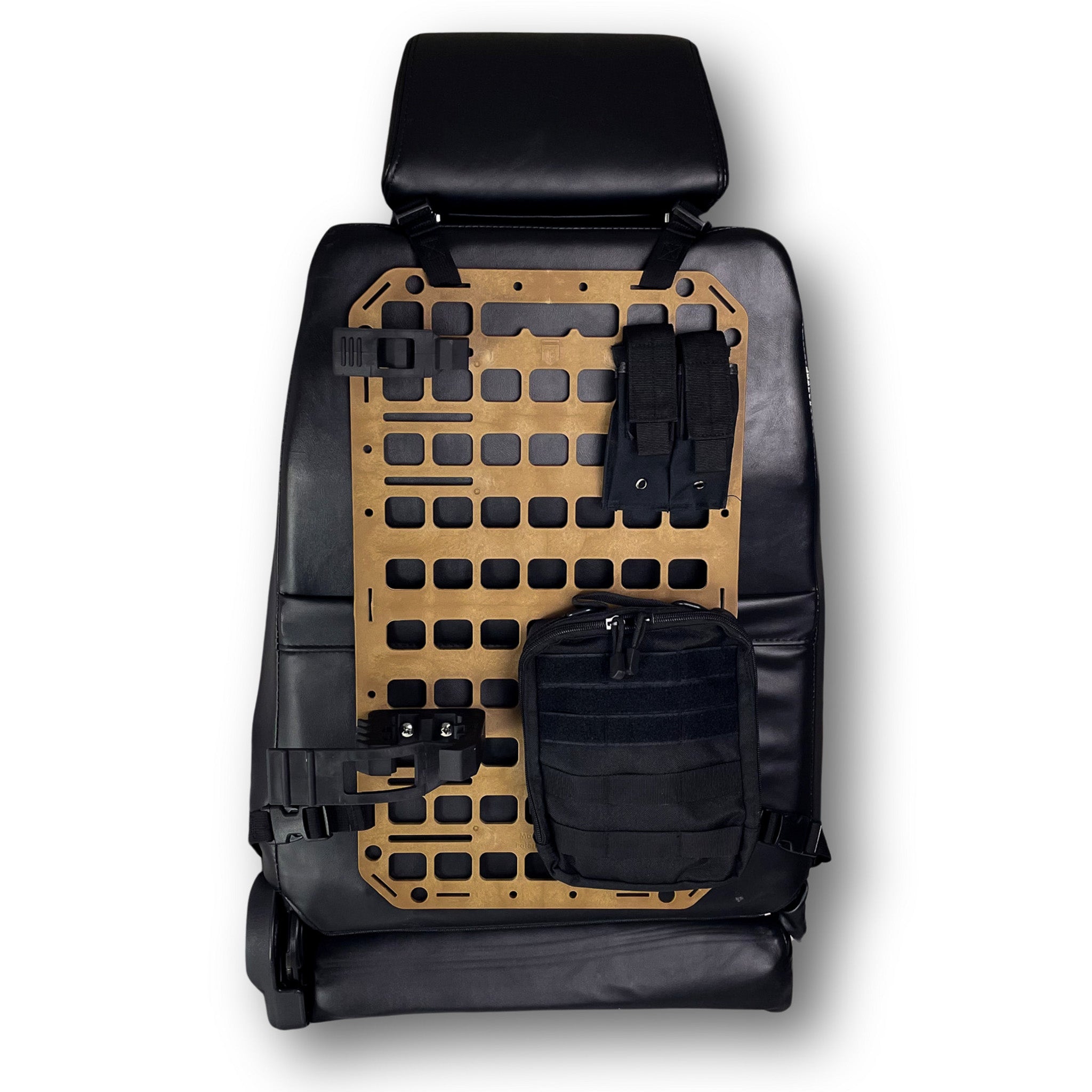 #207 - Vehicle Rifle rack - Rubber Clamps + 12.25 X 21 RMP™ [Nut + Bol