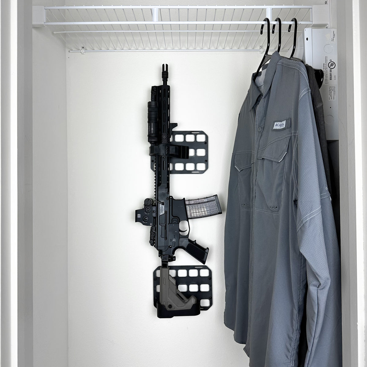 Wall Mount Weapon Rack - QTY 2 8 X 6 RMP™ + Drywall Anchors Package