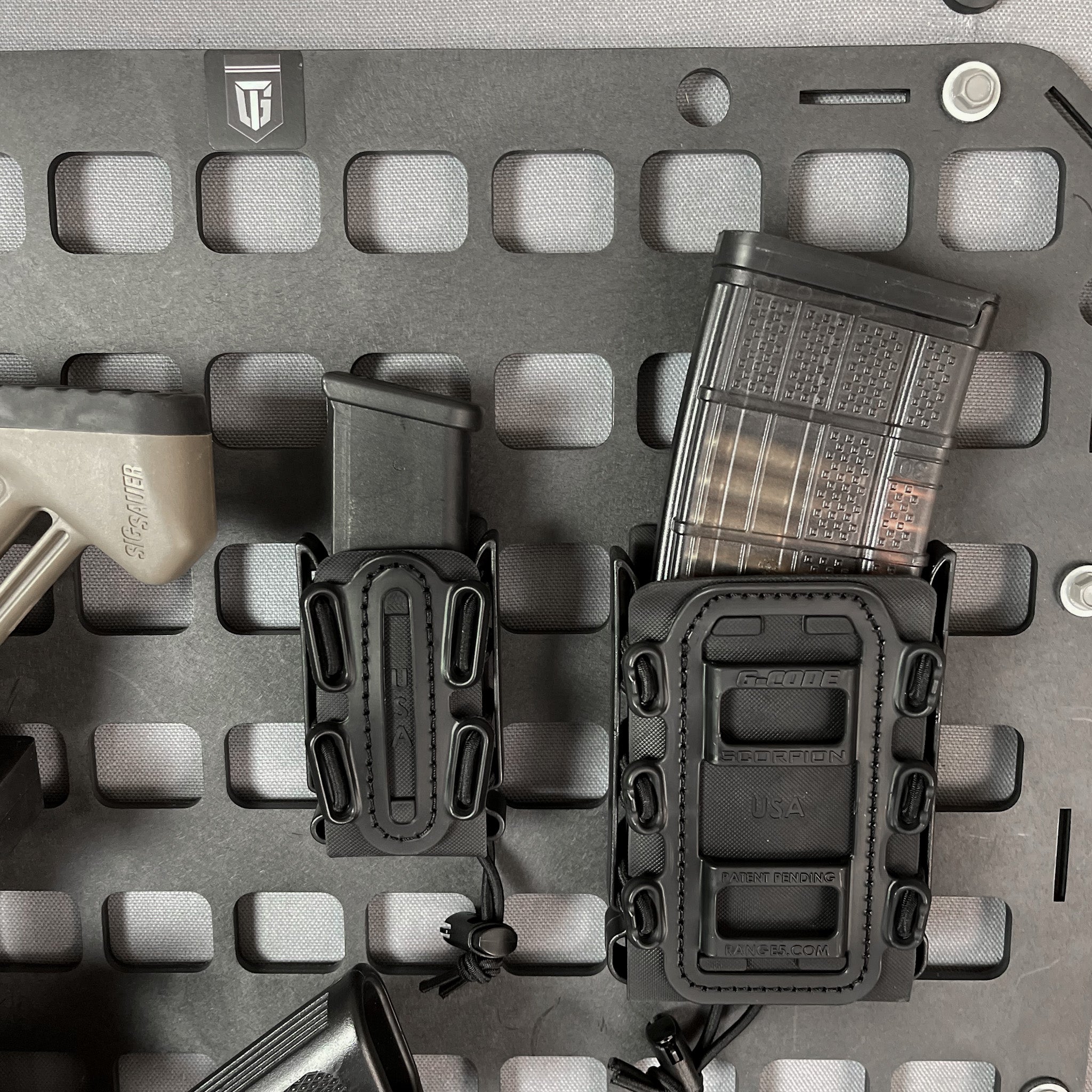 #601 Safe Door Organizer - Rifle Rack + Holster RMP™ Package