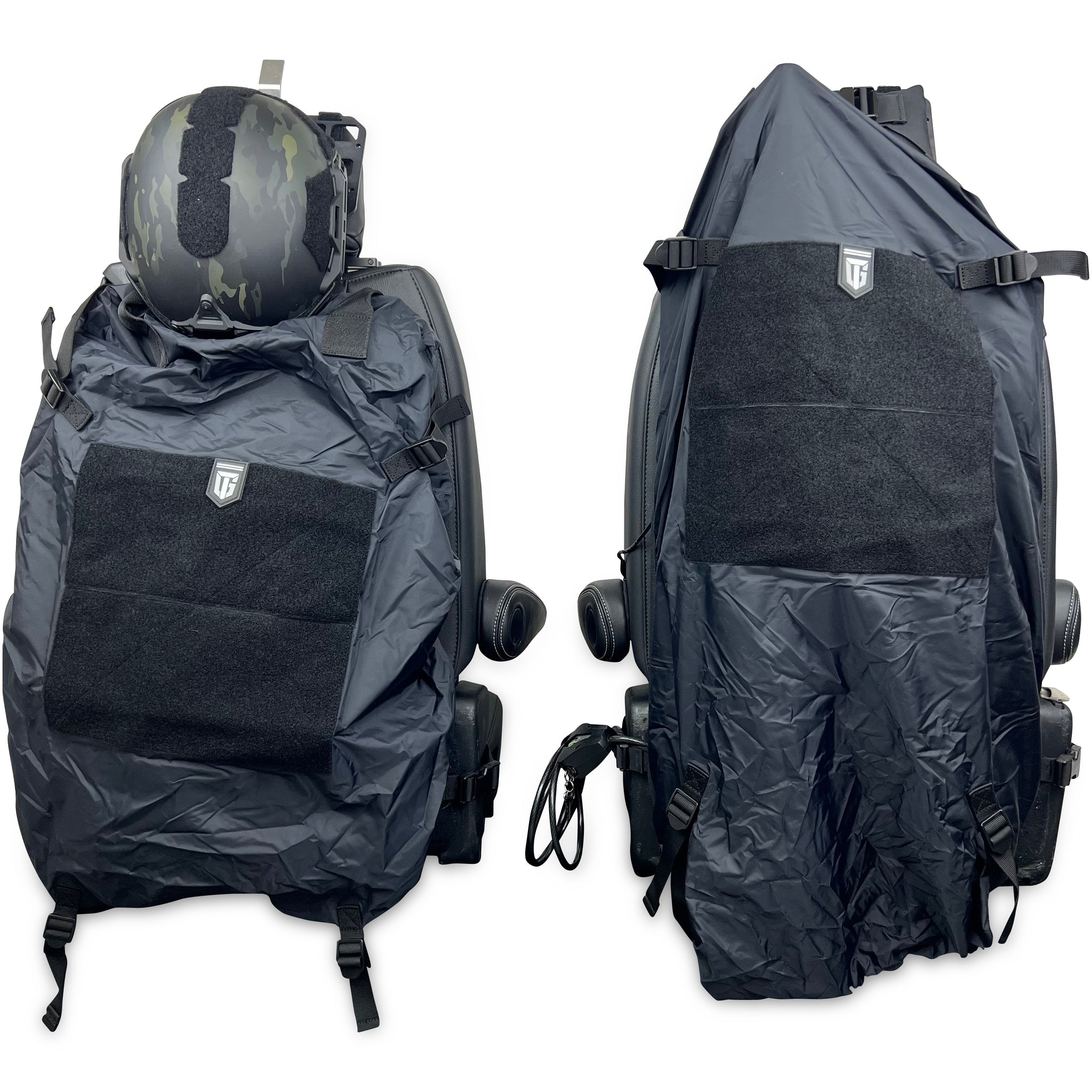 Dual MOLLE Seat Back | Tactical Seat Back Organizer Package