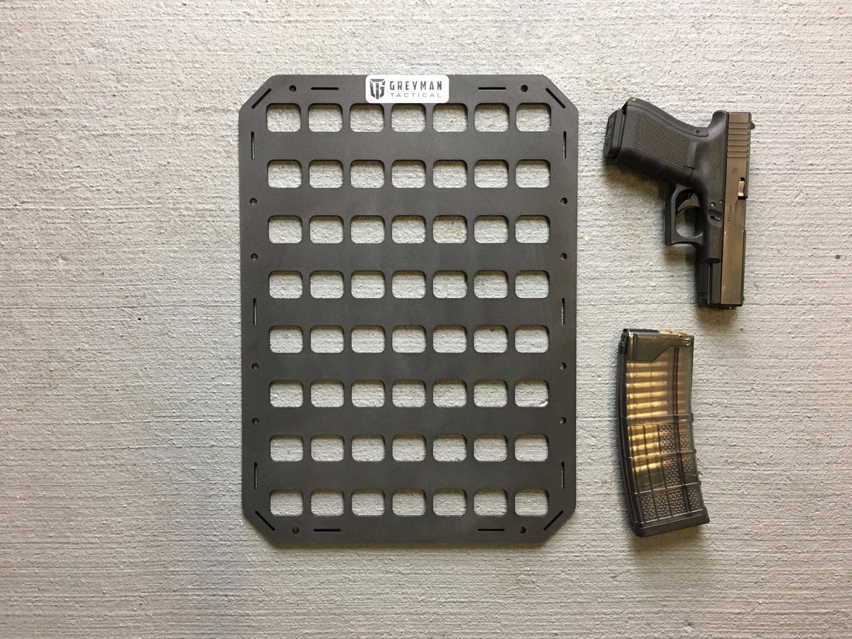 Backpack MOLLE Panel | Rigid MOLLE Panel Bag Insert