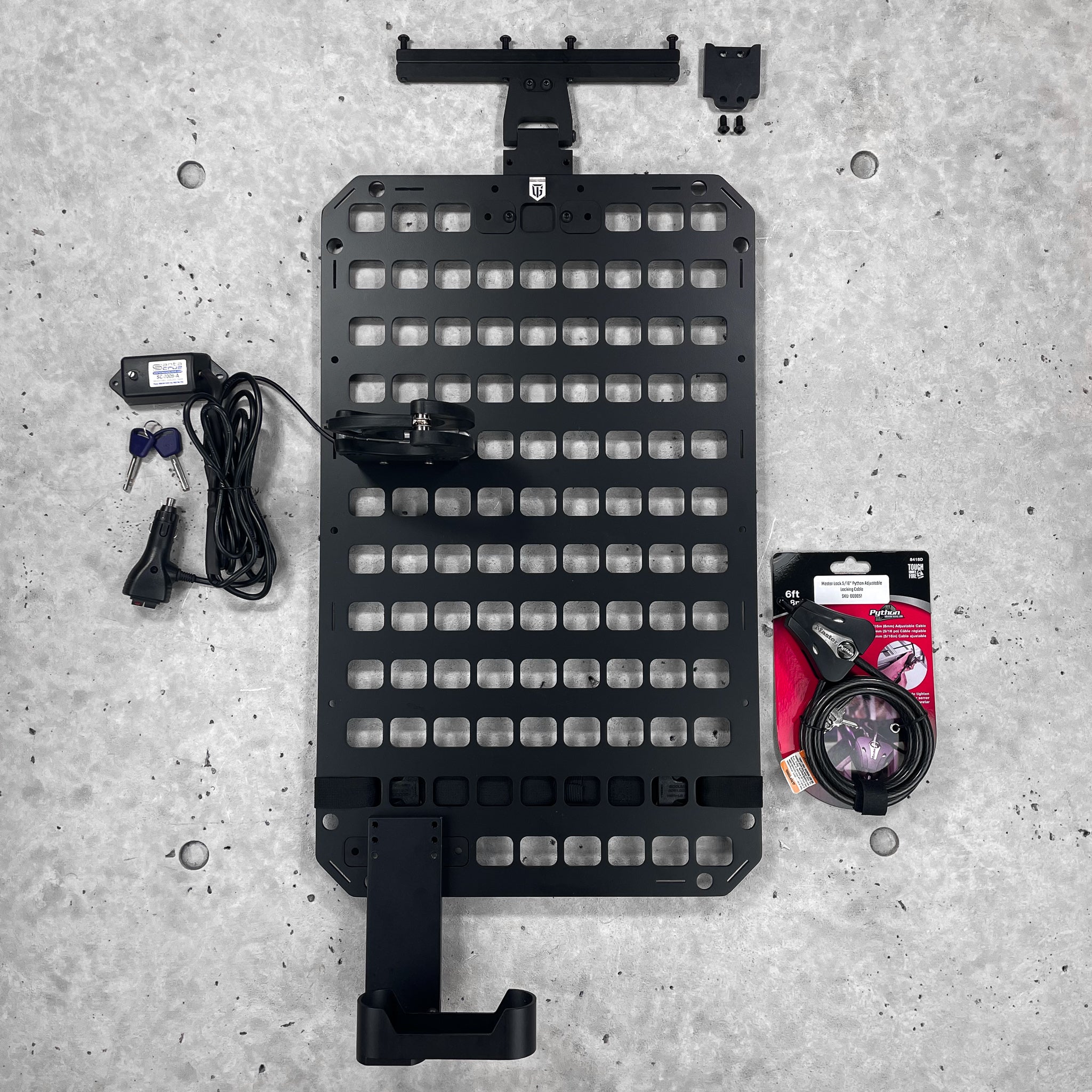 Locking Rifle Rack for Truck | Tactical Vehicle Gun Mount