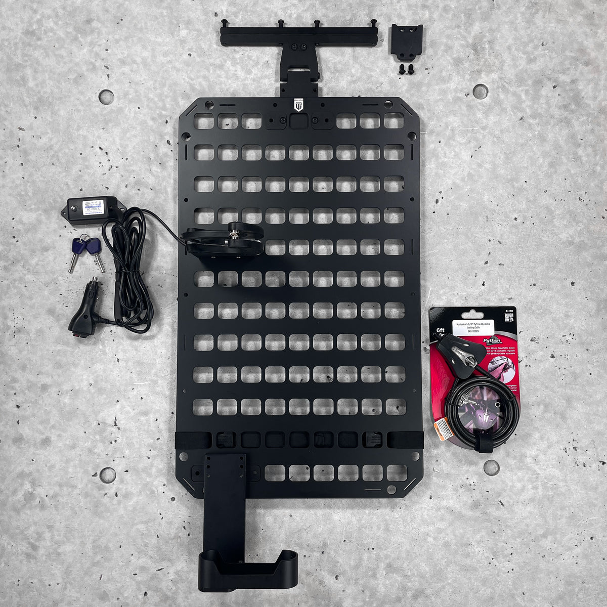 Locking Rifle Rack for Truck | Tactical Vehicle Gun Mount