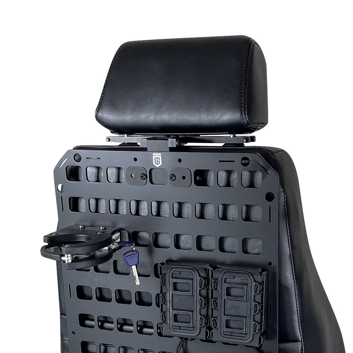 Headrest Gun Rack | Rigid MOLLE Mount Solution for Seat Back