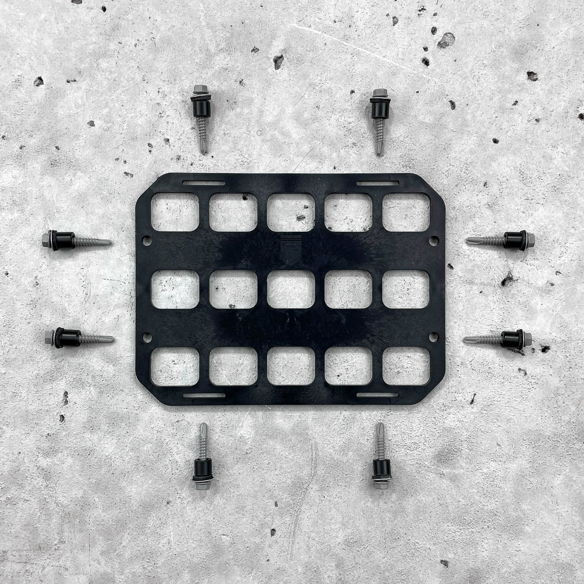 Small MOLLE Panel for Vehicle Console, Door, or Dash