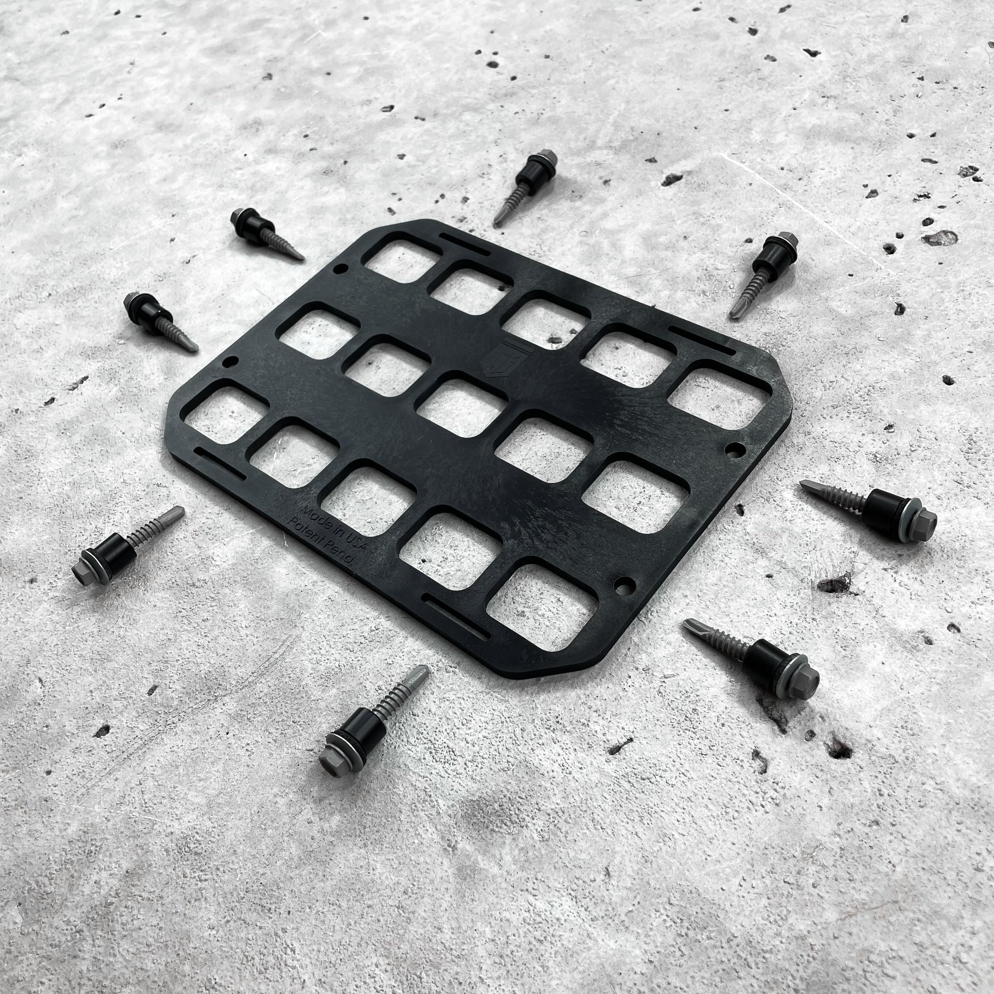 Small MOLLE Panel for Vehicle Console, Door, or Dash