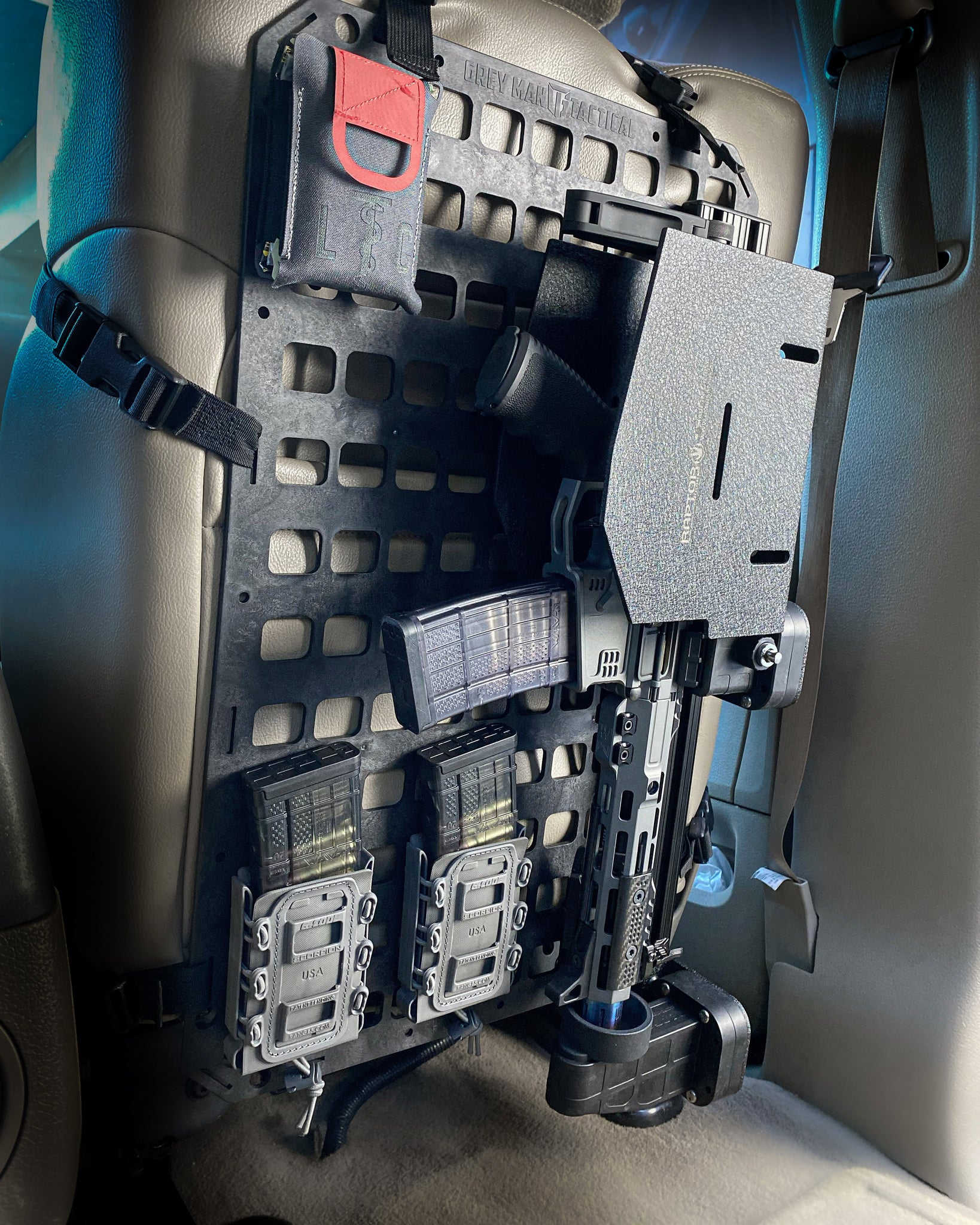 Vehicle Locking Rifle Rack - Raptor Rail Picatinny™ + LE Shield + 15.25 ...