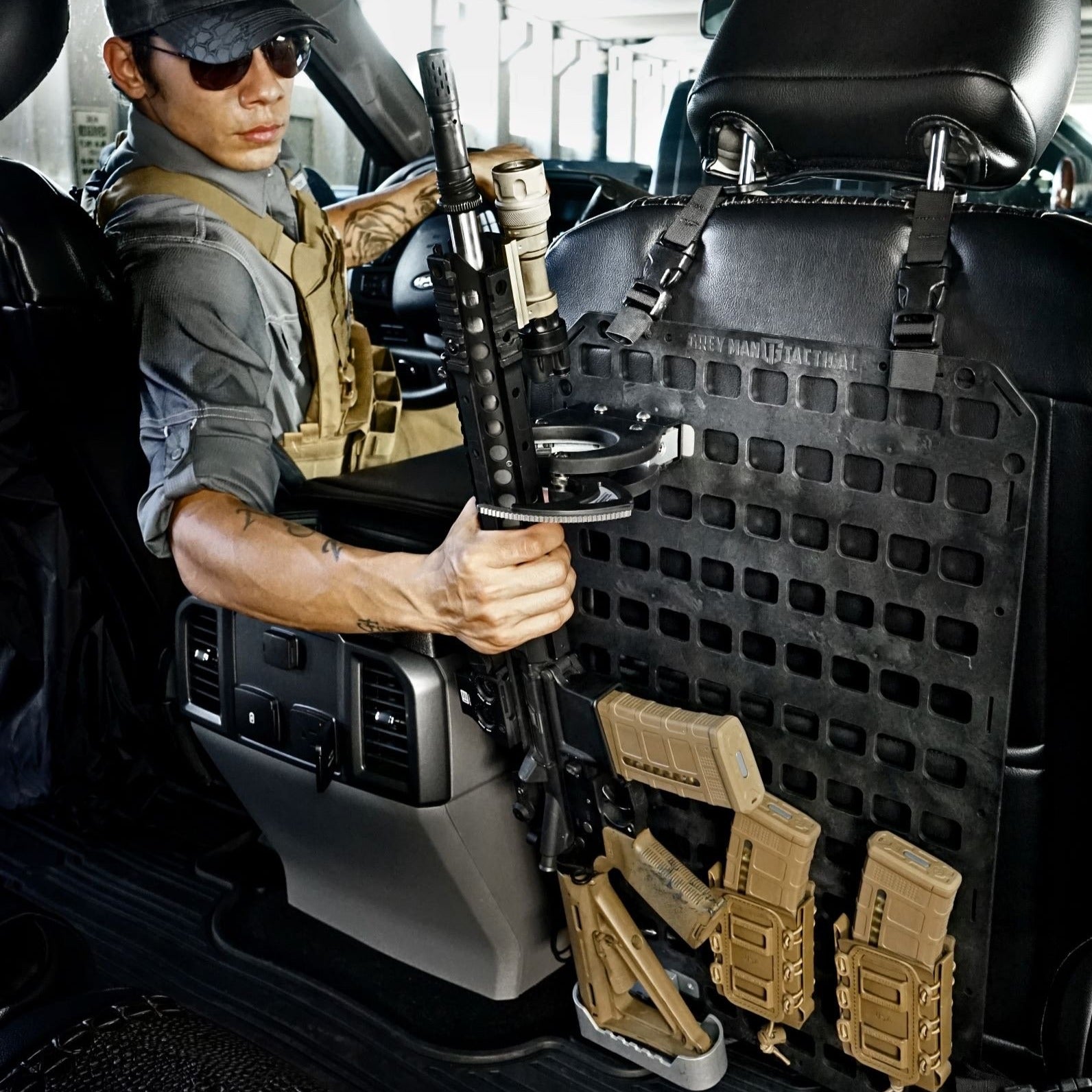 AR15 Locking Mount | Locking Rifle Clamp | Rifle Lock