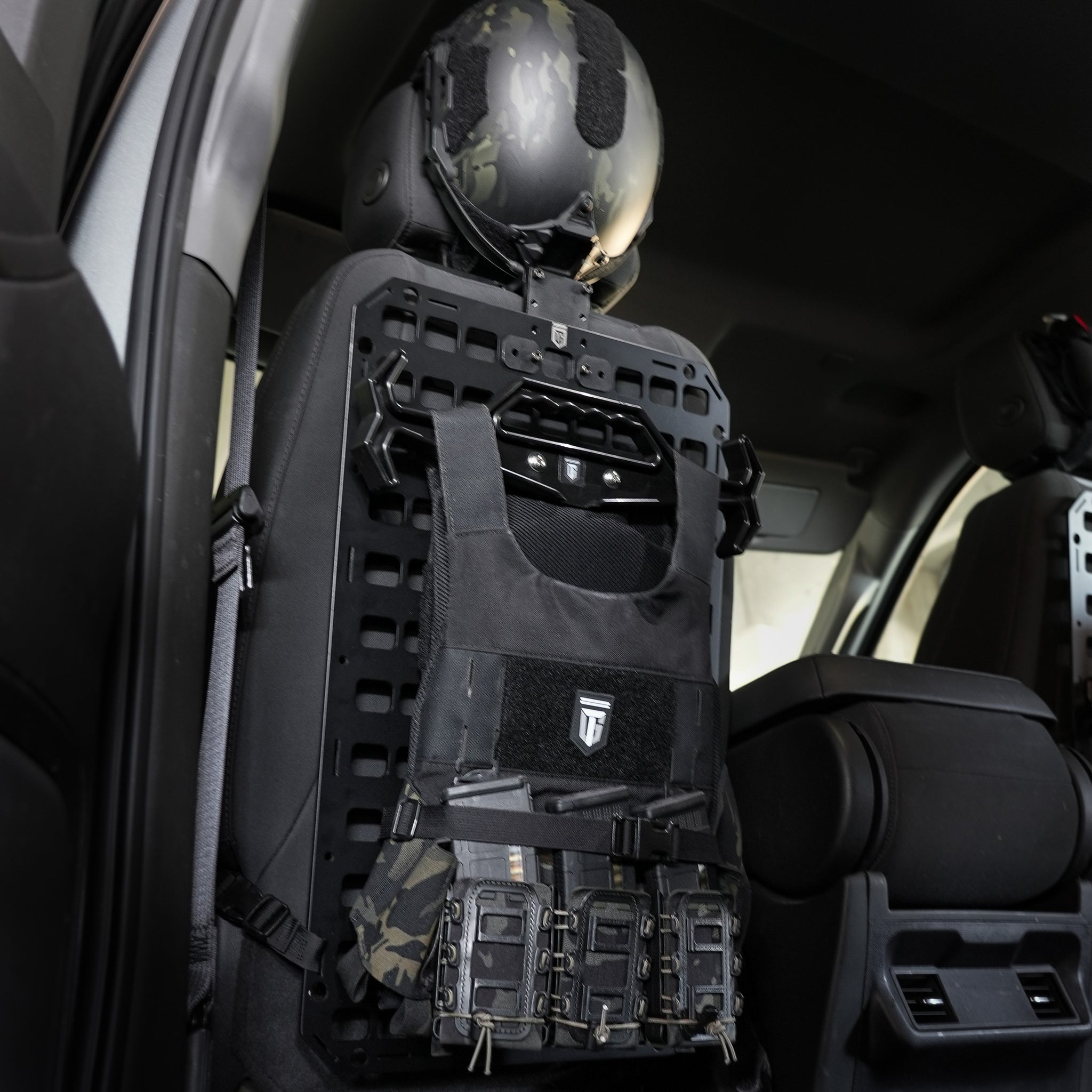 Dual MOLLE Seat Back | Tactical Seat Back Organizer Package